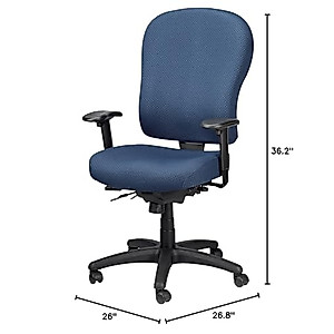 Tempur-Pedic TP4000 Fabric Task Chair, Navy (TP4000-NAVY)