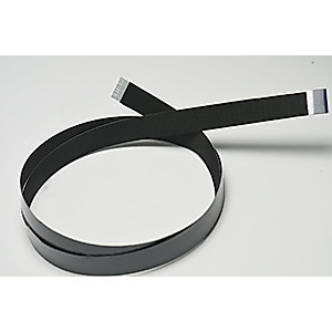 Permanent Black FPV Flat Slim Flexiable Thin Light FPC Ribbon Cable for HDMI connectors (50CM)