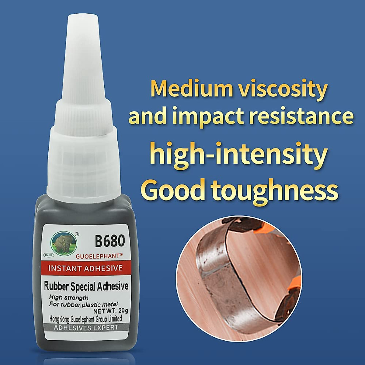 Rubber glue, rubber adhesive, for bonding rubber and rubber, rubber and other material. Instant super glue for Rubber, Tire, Boots, Belt, DIY Crafts, Rubber Edge, Rubber Tube, Rubber Product