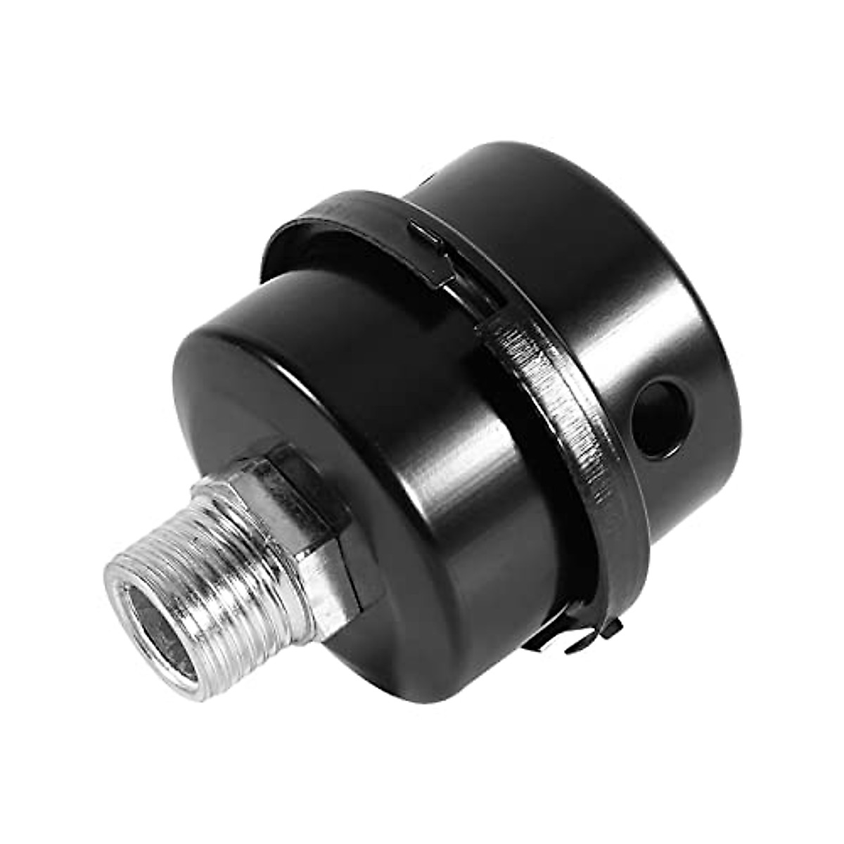 Air Compressor Silencer Filter, Metal Air Compressor Intake Filter Sound Muffler Silencer 20mm Thread (1/2"PT 20mm)