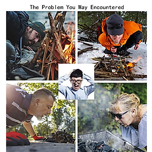 Fireplace Bellows Indoor. Large Capacity Fire Blower for Fireplace, Fire Pit, Stove, BBQ, Outdoor Camping.Foot Air Pump with Collapsible Blower Pipe