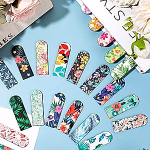 30 Pieces Magnetic Bookmarks Floral Page Clips Flowers and Plants Magnet Page Markers Assorted Book Markers Set for Women Girls Reading School Library Supplies