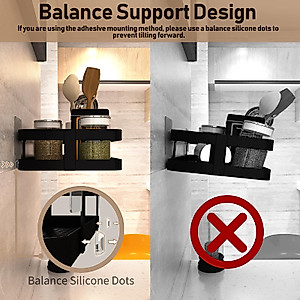 WXCGX Shower Caddy 2 Pack - Shower Organizer for Extra-Large Bathroom Storage with 4 Removable Hooks - Rustproof Bathroom Shower Shelves - Adhesive Or Drilling Wall Shower Shelf for Inside Shower