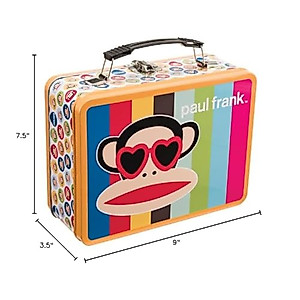 Vandor 46070 Paul Frank Large Tin Tote, Multicolor