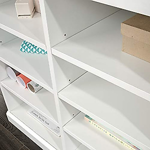 Sauder Craft Pro Series Open Storage Cabinet, White finish