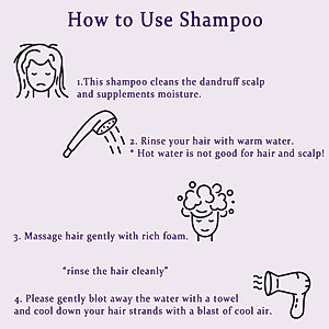 WONDERBAR101 Dry Hair and Itching Scalp Dandruff Shampoo Bar – plant-based, pH balanced, Eco-friendly, Plastic Free Packaging (Lavender)