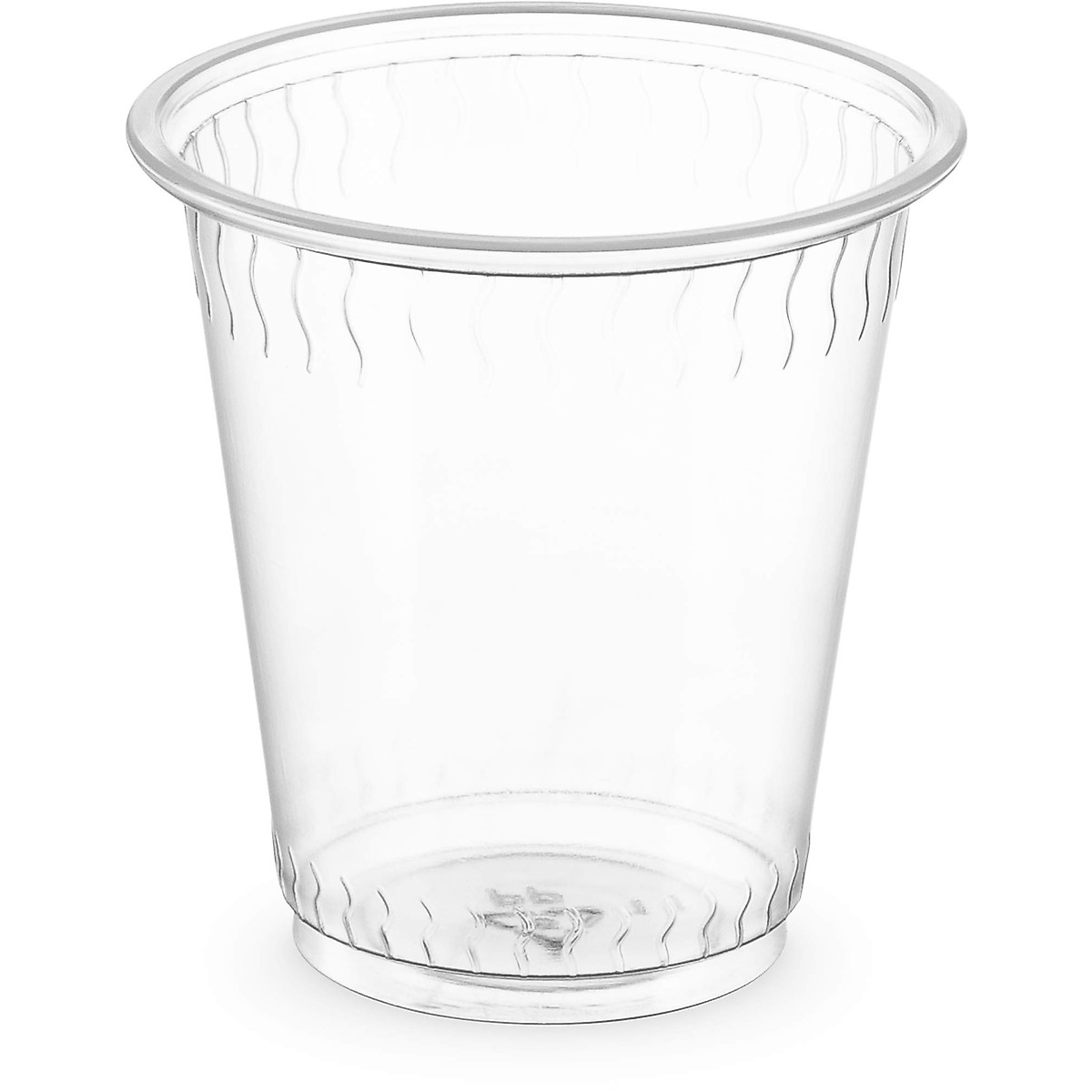 PLASTICPRO 3 Oz Disposable Plastic Clear Drinking Cups [2400 Count]