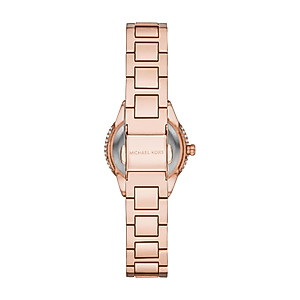 Michael Kors Taryn Three-Hand Rose Gold-Tone Stainless Steel Women's Watch and Bracelet Gift Set (Model: MK3858)