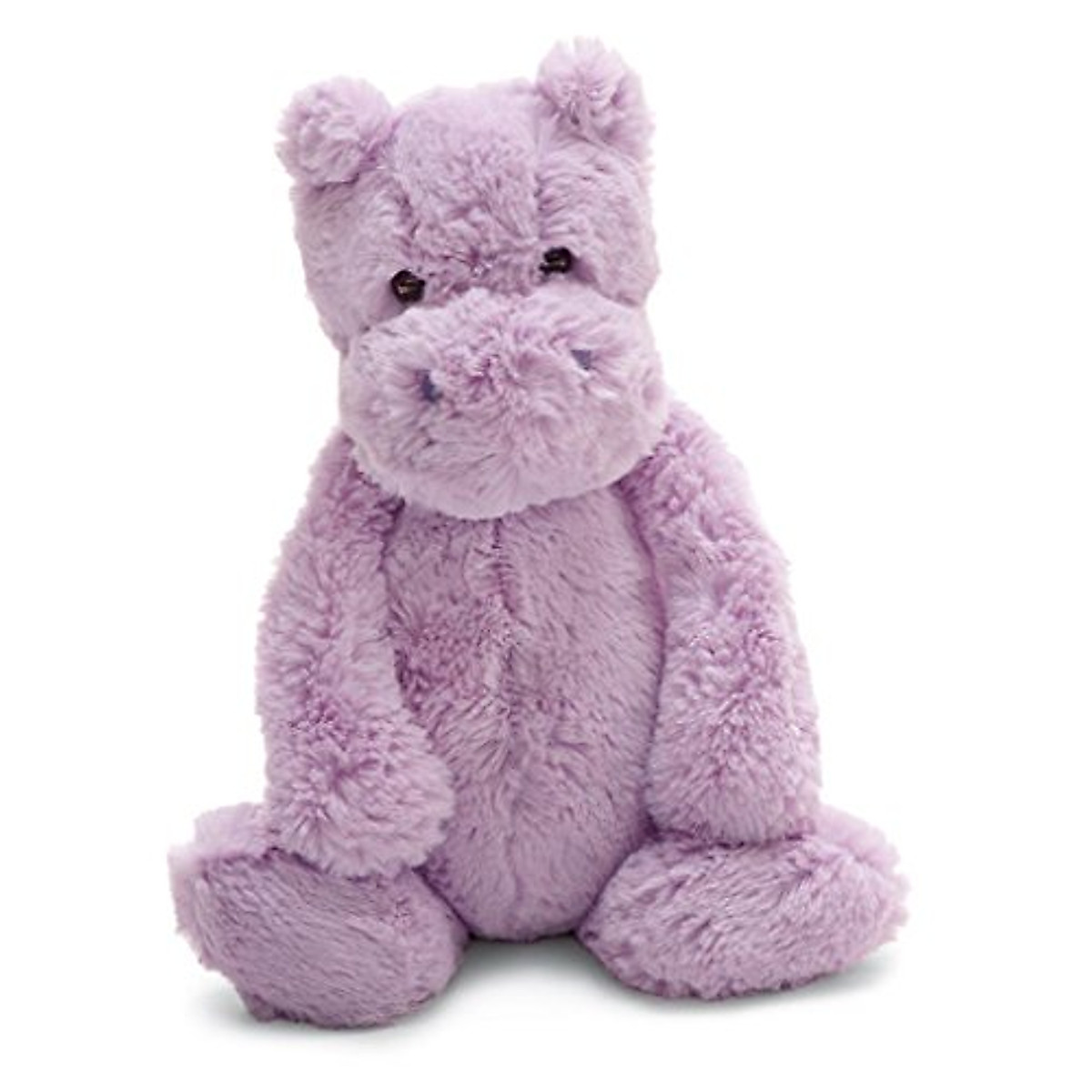 Jellycat Bashful Lilac Hippo Stuffed Animal, Medium 12 inches | Hippopotamus Plush Toy | Classic Children's Gift