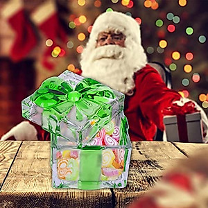 Gkesgm Heavy Crystal Glass Sugar Bowl with Bowknot Lid,Wedding Candy Cookies Storage Box,Decor Candy Tray,Green