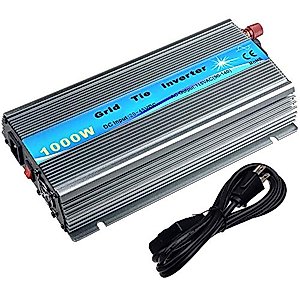 EpRec 1000W on Grid Tie Inverter MPPT Stackable Pure Sine Wave DC30-45V to AC90V-140V Output for 36V Solar Panel