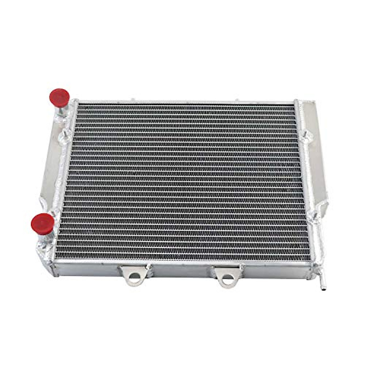 KUUHLERSAT Radiator for 2008-2014 Polaris RZR 570 RZR 800 RZR 800S EFI, 1 Row Aluminum ATV Radiator