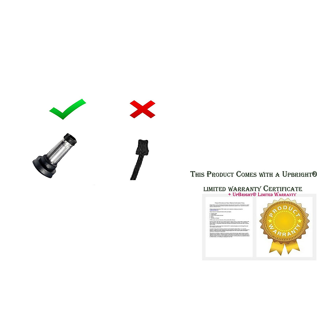 UpBright AC Adapter Compatible with Black & Decker Dustbuster 14.4V CHV1410B CHV1410 B 14.4 Volts Dust buster Vac Vacuum Cleaner B&D BD UA170020B 90561138-01 17V 200mA Power Charger (NOT for CHV1410L)