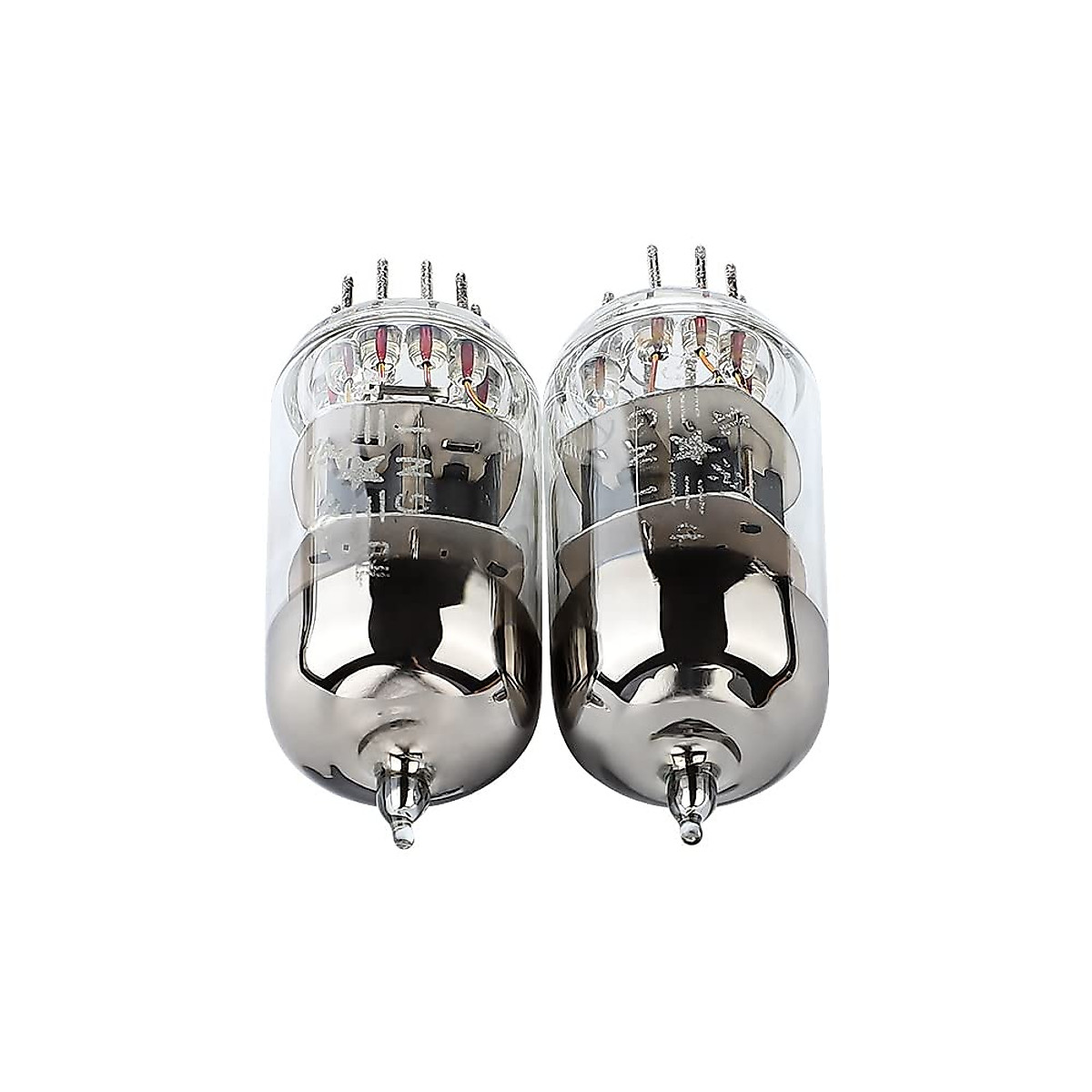 2pcs 6N1 Vacuum Tube Amp Class J Military Vrade Valve Replace ECC85 6H1n 6AQ8 for HiFi Audio Amplifier Enhance Sound (Color : 2pcs)