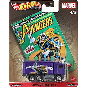 Hot Wheels Pop Culture Hi-Way Hauler 1:64 Scale Vehicle for Kids Aged 3 Years Old & Up & Collectors of Classic Toy Cars, Featuring New Castings & Themes