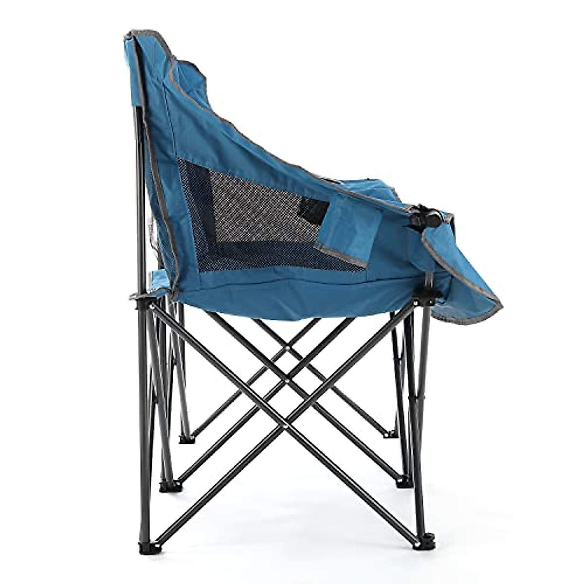 ARROWHEAD OUTDOOR Portable Folding Double Duo Camping Chair Loveseat w/ 2 Cup & Wine Glass Holder, Heavy-Duty Carrying Bag, Padded Seats & Armrests, Supports up to 500lbs, USA-Based Support