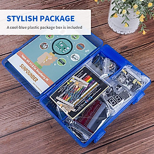 SunFounder Raspberry Pi Display 13.3 Inch IPS Portable HDMI Monitor with Raspberry Pi 4 Model B Starter Kit for Raspberry Pi Beginner