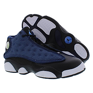 Jordan Boy's Air 13 Retro (Big Kid) Navy/University Blue/Black/White 4.5 Big Kid M