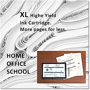 TOINKJET Compatible Replacement for HP 902XL 902 XL Ink Cartridge for Officejet 6978 6975 6968 6962 6958 6950 (Black, 2-Pack)