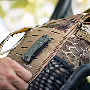 WeKnife Banter Pocket Knife for EDC, Ben Petersen Folding Knife with 2.9”S35VN Blade, Titanium Thumb Stud Opener 2004B (Black)