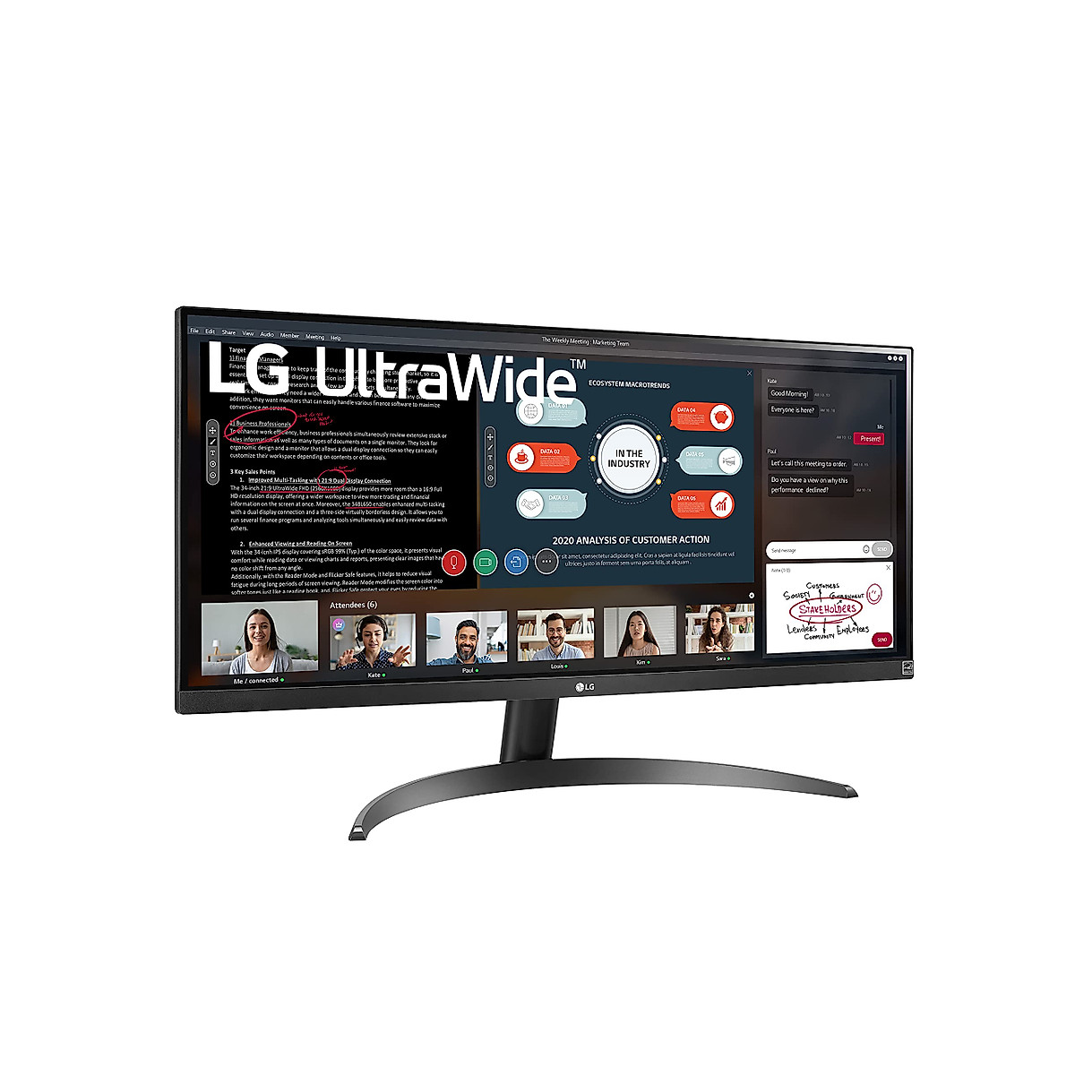 LG 29” UltraWide Full HD HDR Monitor with FreeSync