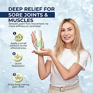 Sombra Cool Pain Relief Gel Roll On 85.05 g / 3 oz