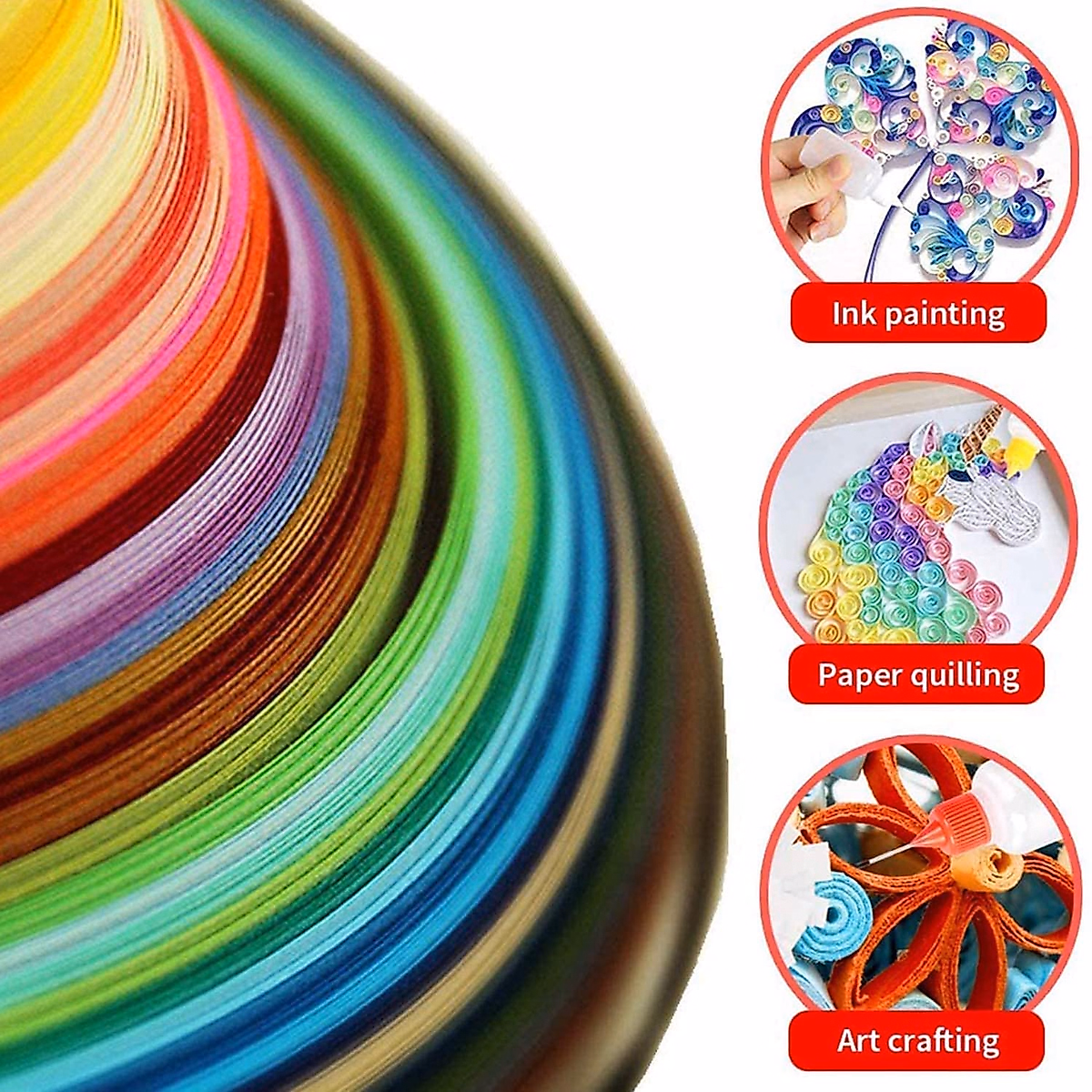 6 Pcs 2 Ounce Tip Applicator Glue Bottle with 2 Pcs Mini Funnels for Glue, Liquid, Alcohol Ink, Acrylic Painting