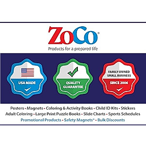 ZOCO - Practice School Bus Safety - Educational Coloring Books (50 Bulk Pack, Without Crayons) - Bus Driver Gifts - Games, Puzzles, Activities for Kids