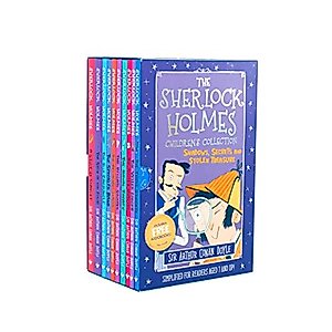 The Sherlock Holmes Children's Collection: Shadows, Secrets and Stolen Treasure 10 Book Box Set