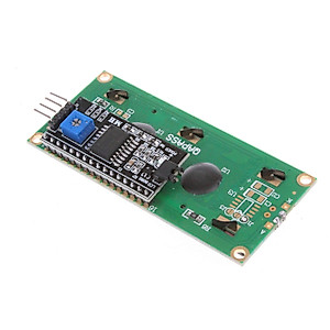 NOYITO 1602 16x2 LCD Module Yellow-Green Backlight with PCF8574T IC IIC Driver Serial Interface Compatible with Win OS UNO R3 MEGA2560 (Pack of 2) (1602 IIC Screen Yellow-Green)