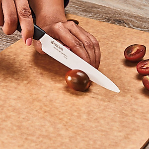 Kyocera Revolution Ceramic Kitchen Knife, 5-inch, White