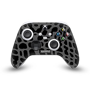 Head Case Designs Officially Licensed Juventus Football Club Animal Print Art Vinyl Sticker Gaming Skin Decal Cover Compatible with Xbox Series X/S Controller