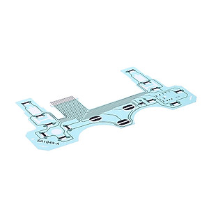 Qksky RipengPI SA1Q43-A Circuit Board Conductive Film Keypad Flex Ribbon Cable for PS2 H Controller Playation 2 Switch lite