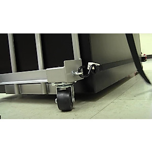 Anderson Gun Safe Dolly 1600 Lbs. Capacity / Heavy Duty Steel / 3 inch casters / Retractable Ratchet Straps / Padded Frame / Made in The USA