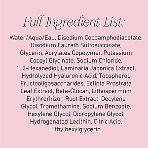 good light Cosmic Dew Water Cleanser. Celestial Gel-to-Foam, Multi-Purpose Cleanser to Remove Impurities and Hydrate. Made with Glycerin and Hyaluronic Acid. Sensitive Skin Safe (3.38 fl oz)