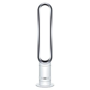 Dyson Cool AM07 Air Multiplier Tower Fan, White/Silver