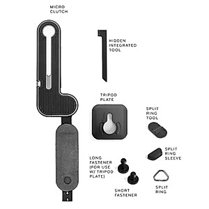 Peak Design Micro Clutch L-Plate mirrorless camera finger strap