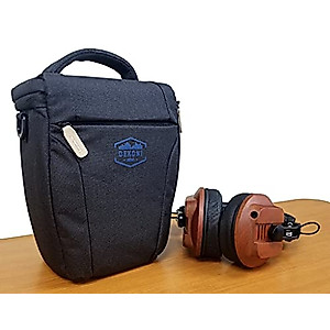 Dekoni Audio Savior Headphone Case - Carrying Case for Beats, Sony, Bose - Headphone Storage Bag for Travel, Black V2