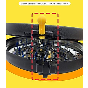 LOVHOME Mosquito Repellent Coils- Outdoor Use- Each Citronella coil could last for 5-7hours - 2 Pack Contains 16 coils & 2 Coil Stands & 1 Portable Coil Holder