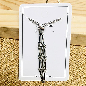 Crystal Stone Holder Necklace, Adjustable Crystal Cage Necklace, Adjustable Metal Net Necklace, Crystal Stone Chain Mesh Pendant Necklace, Punk Style Jewelry Accessories Gifts