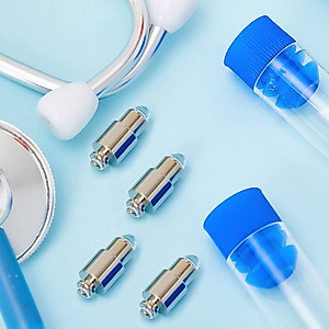 Funtery Halogen Replacement Bulbs Compatible with Welch Allyn, 3.5v Lamp 06500-u Otoscope Lamp (4 Pcs)