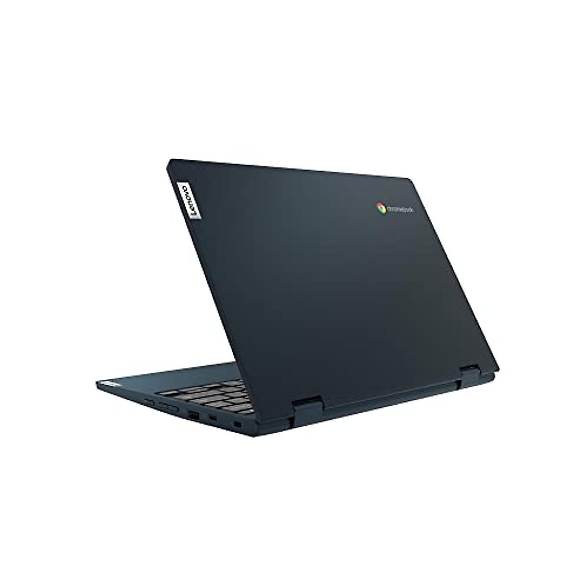 Lenovo Flex 3 2-in-1 Chromebook Laptop, 11.6" HD Touchscreen, Intel Celeron N4020 CPU, 4GB RAM, 192GB Storage(64GB eMMC+128GB Card), WiFi, Bluetooth, Webcam, Chrome OS, Abyss Blue | TGCD Bundle