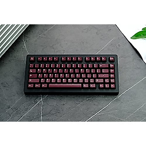 121 Keys VIOR Translucent ABS Cherry Profile Double Shot keycaps for Mechanical Gaming Keyboard, Suitable for Cherry MX Switches Mechanical Keyboard (VIOR)