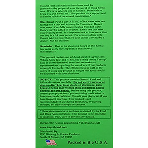 China Slim Tea Extra Strength For Men and Women 72 Tea Bags