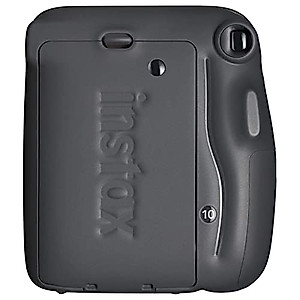 Fujifilm Instax Mini 11 Instant Film Camera, Charcoal Gray - with Slinger Instax Mini 11 Accessory Kit, 2X Fuji instax Mini I nstant Daylight Film Twin Pack, 20 Exposures