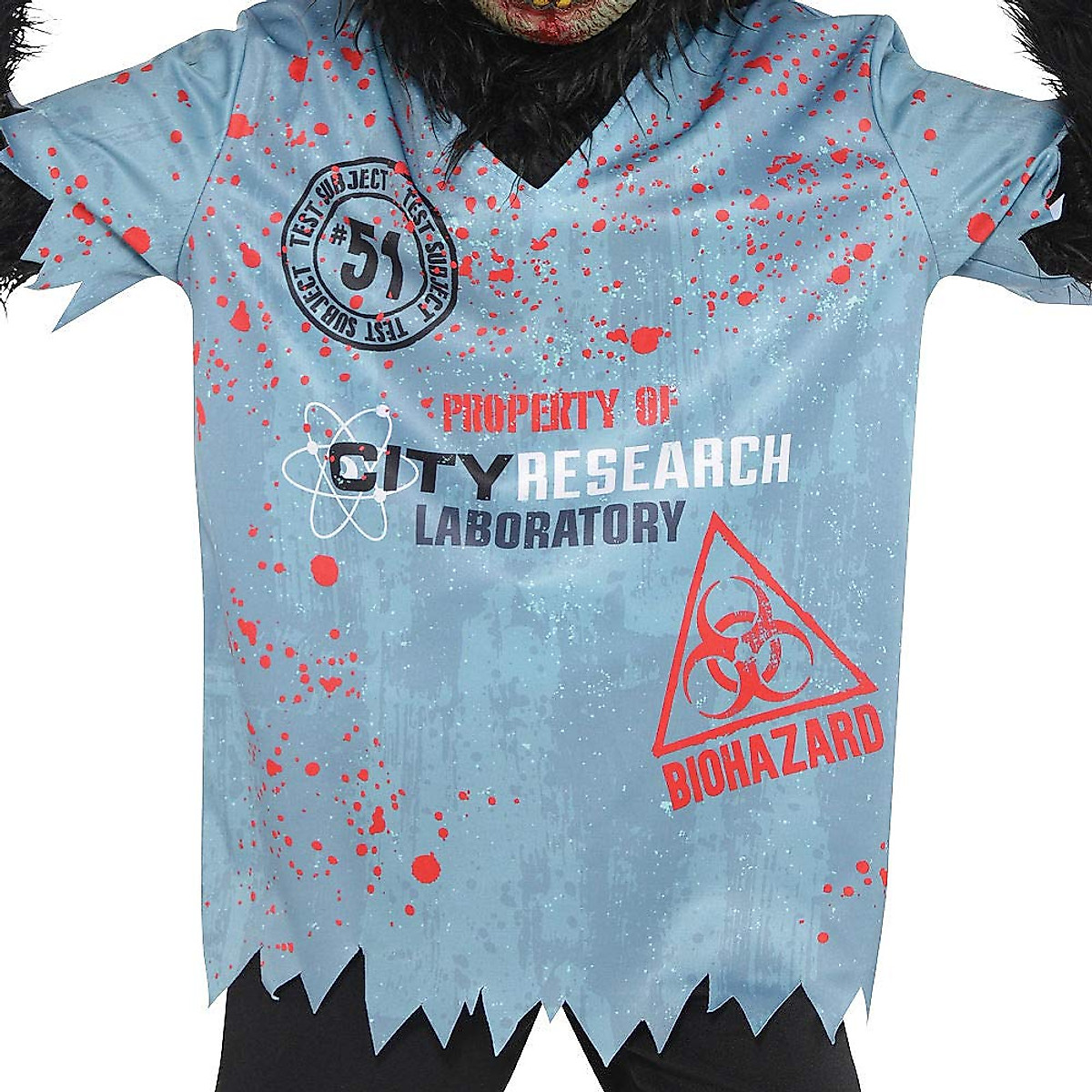 Amscan Zombie Chimpanzee Costume | Kids | Large | 1 Pc.