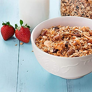 amHomel 10 Packs Porcelain Small Bowl Set for Ice Cream, Dessert, Small Side Dishes, Salad, Fruit, Dip (4.5 Inch, White, High Foot)