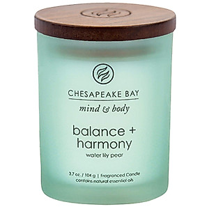 Chesapeake Bay Candle Peace + Tranquility, Balance + Harmony, Serenity + Calm Scented Candle Gift Set, Small Jar (3-Pack), Assorted
