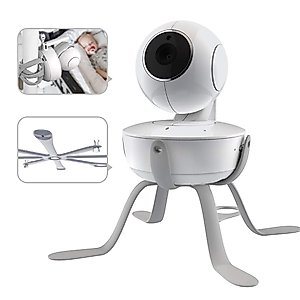 CHILLAX Universal Baby Monitor Mount - Adjustable Small Baby Camera Mount - Baby Monitor Holder Compatible with Motorola, Infant Optics DXR 8