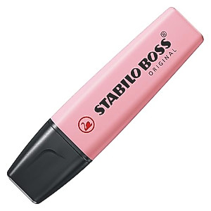 STABILO Highlighter BOSS ORIGINAL Pastel - Pack of 10 - Pink Blush